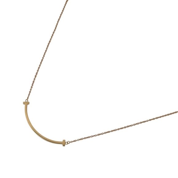Tiffany & Co. | Jewelry | Tiffany Co 8k Rose Gold Necklace | Poshmark